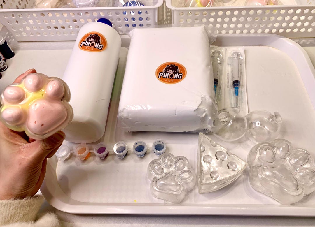 Silica Gel Material Taba Squishy Fidget Toy Stress Reliever for Adult ...