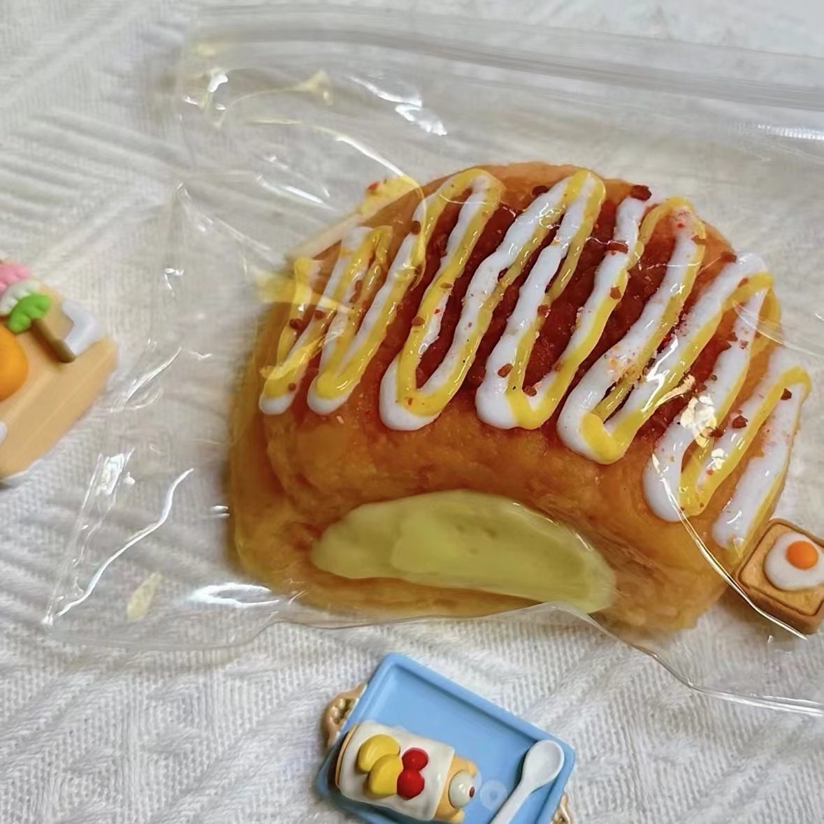 220gpineapple Pie Mochi Taba Squishy Fidget Toy Stress Reliever for ...