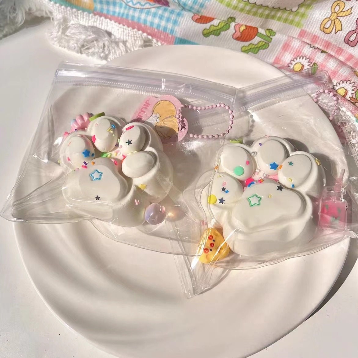 Mud Cream Cat Paw Mochi Taba Squishy Fidget Toy Stress Reliever for ...