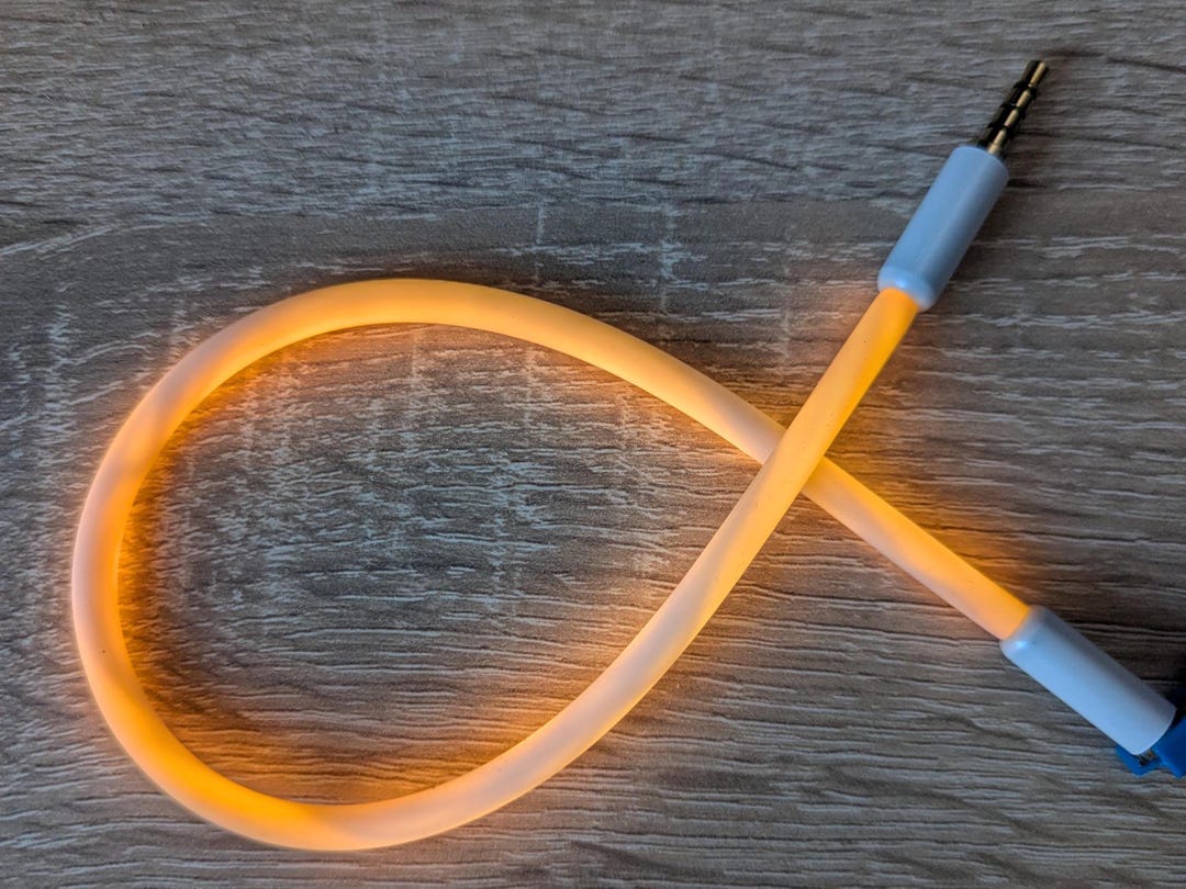 LED TTRS Split Keyboard Cable - Etsy