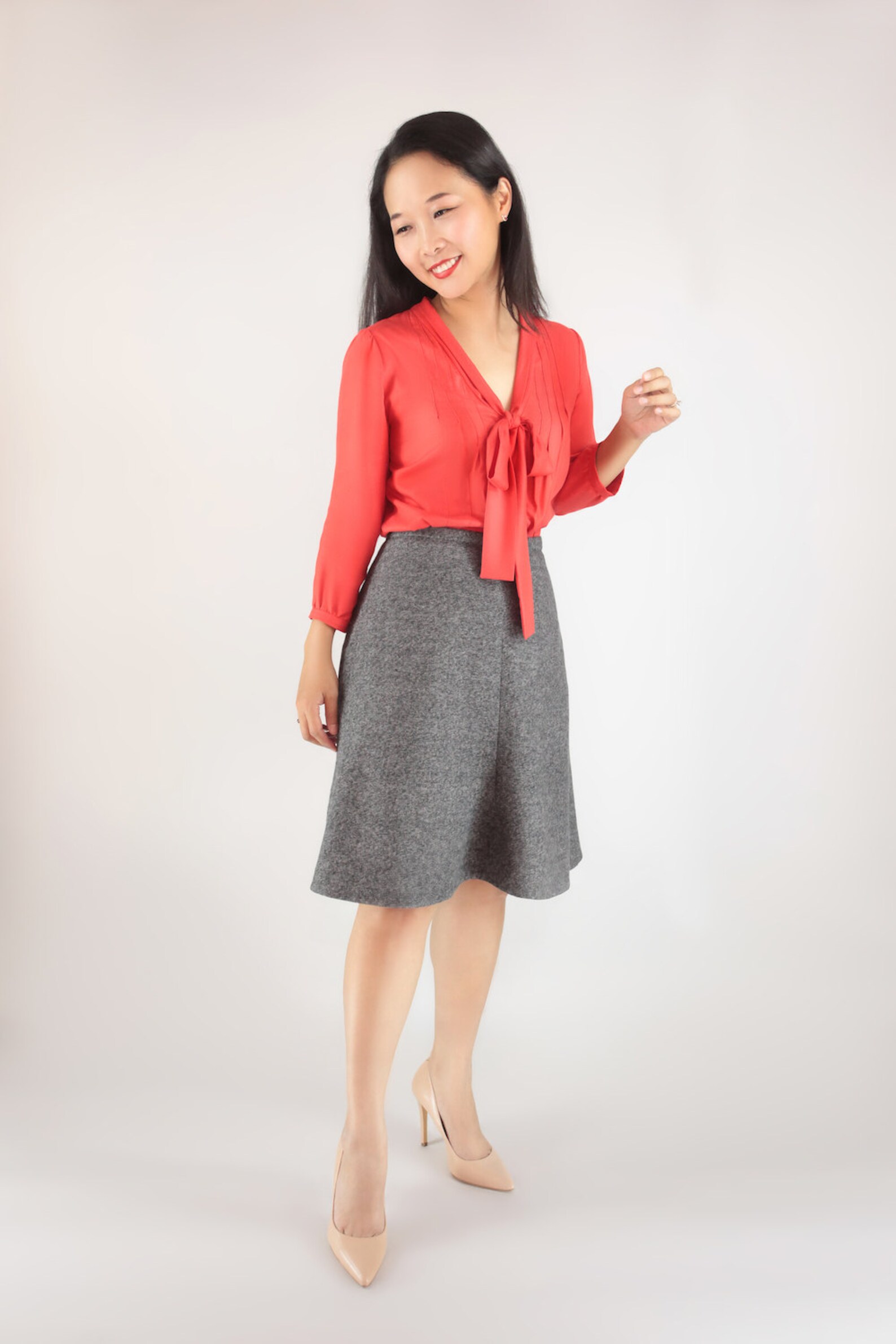 Sewing Pattern for Women: Zamora Blouse Digital Sewing Pattern (PDF) - Etsy