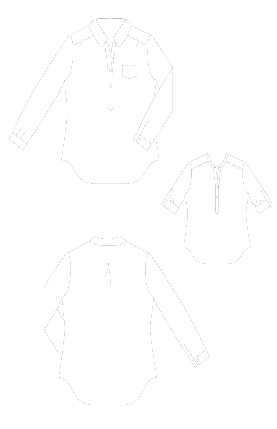 Womens Shirt PDF Pattern Shirt PDF Pattern for Women Shirt - Etsy