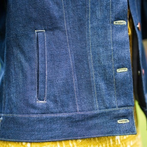 Denim Jacket Sewing Pattern, Women Jacket, Adult, Jacket Pattern, Denim ...