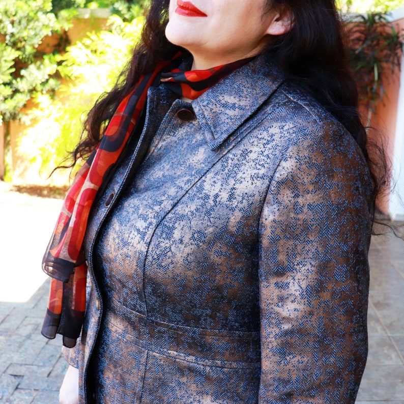 Winter Coat Sewing Pattern PDF Coat Pattern Button Front - Etsy