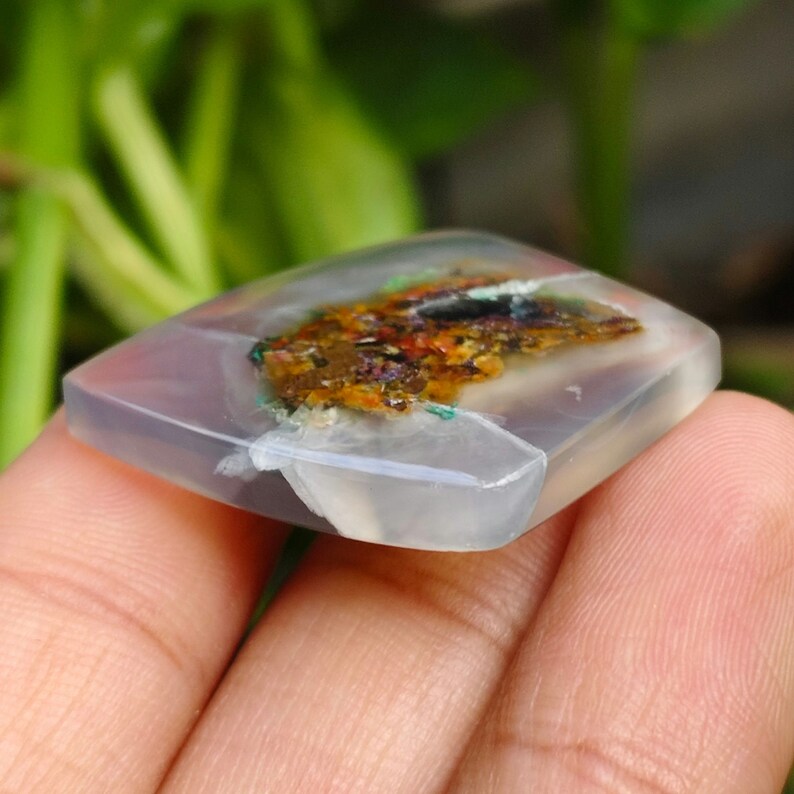 Chrysocolla Floating Native Copper Chrysocolla Copper Cabochons Size ...