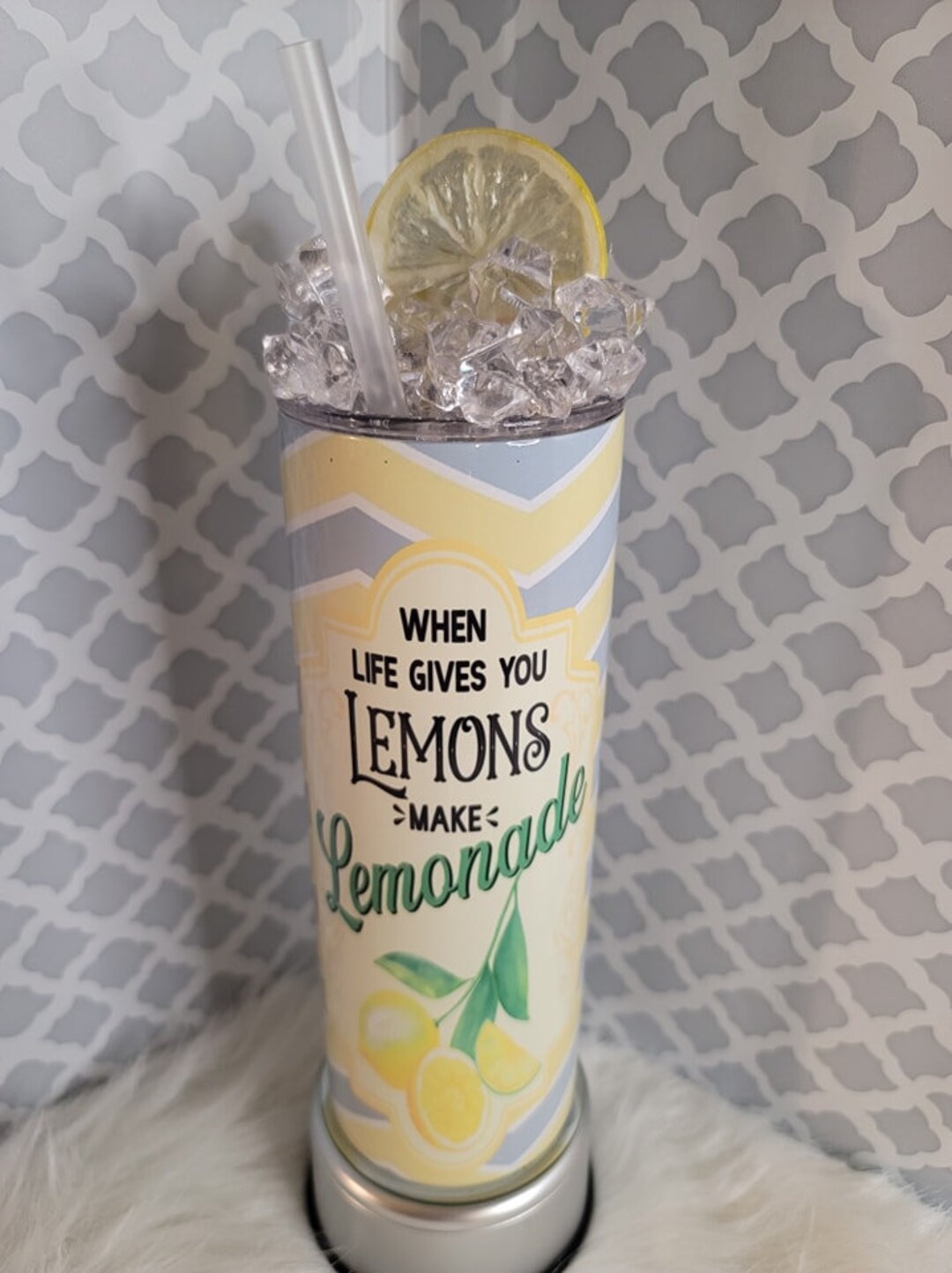 When Life Gives You Lemons, Make Lemonade Custom Tumbler, Hot Cold ...