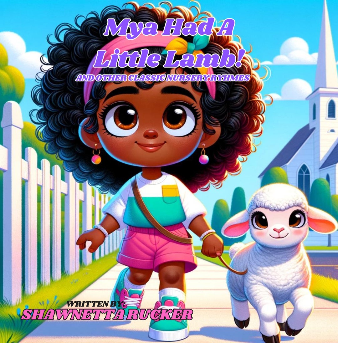 Mya Had A Little Lamb: and Other Unique Nursery Rhymes - Etsy