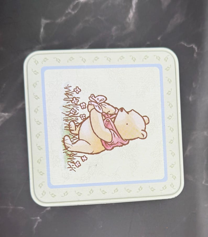 Winnie the Pooh Tin With Magnetic Zoo Animals - Etsy