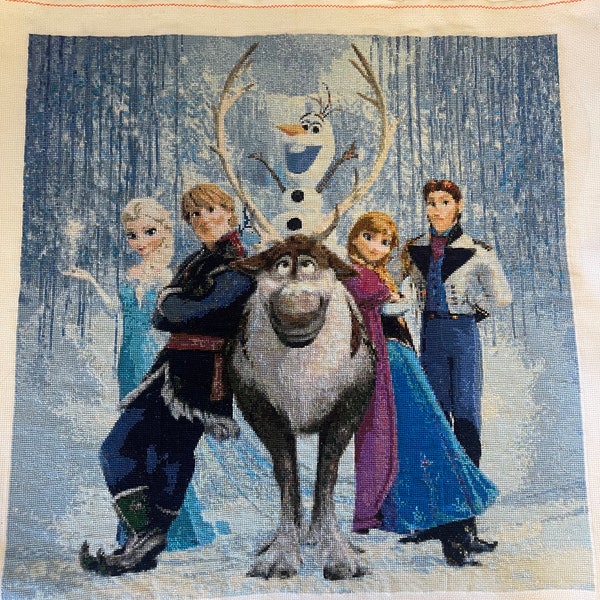 Elsa Cross Stitch - Etsy