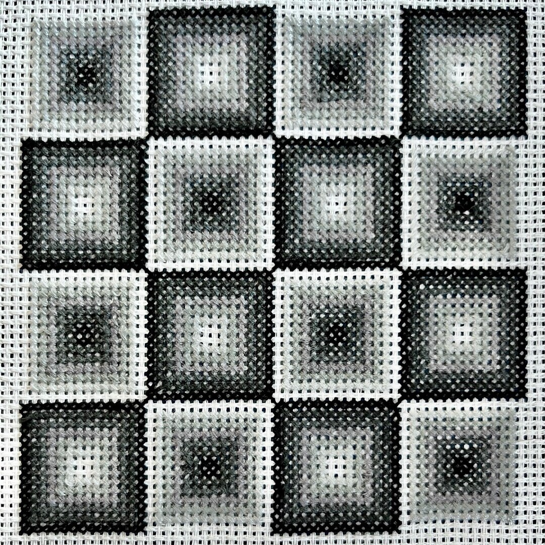 Opart #2 Cross-stitch Pattern (easy) - Etsy