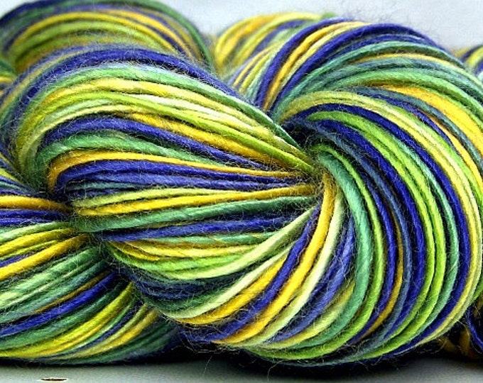 Handspun Single Ply Bamboo Yarn Summer Day 244 Yards - Etsy