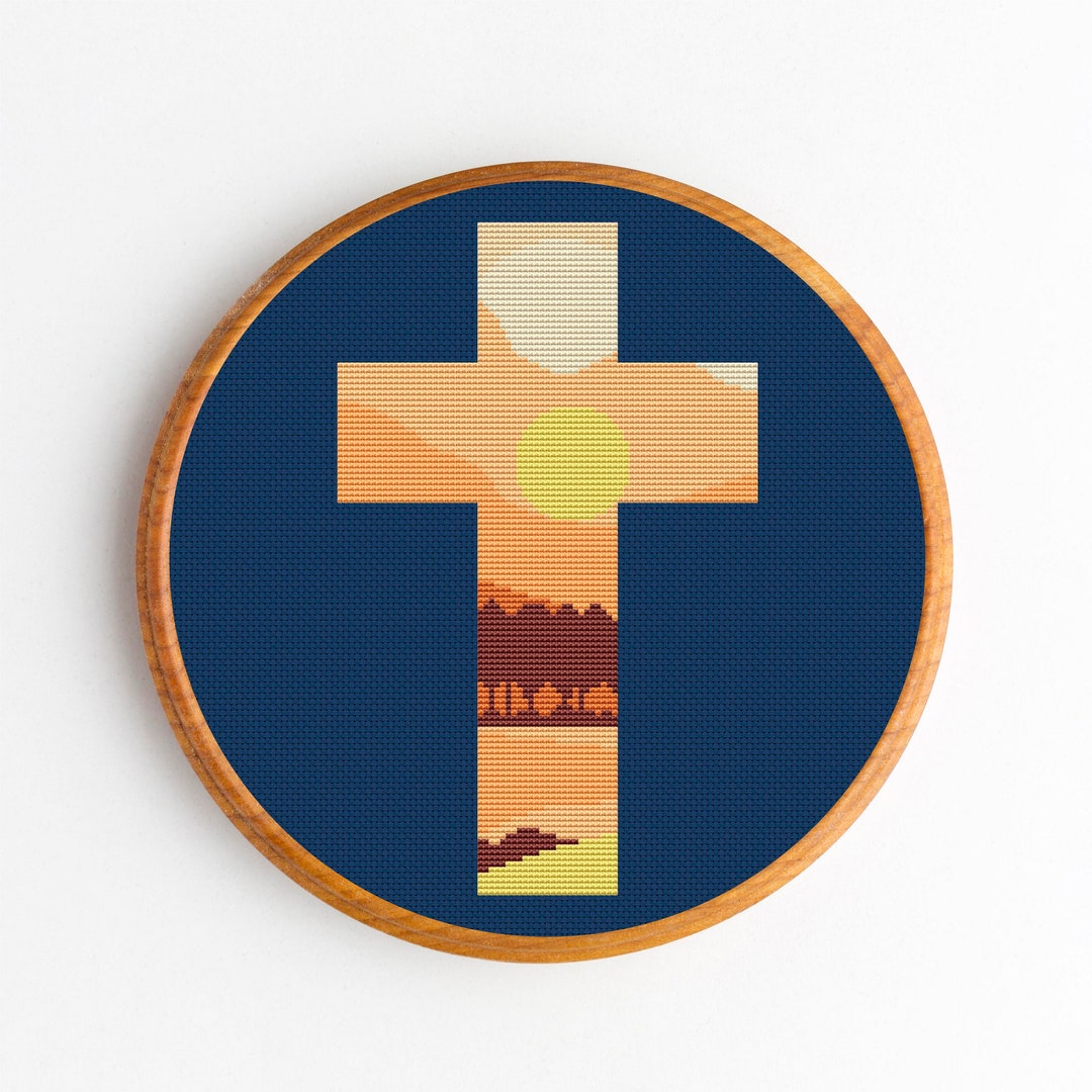 Christian Cross Stitch Pattern PDF, Religious Embroidery, Gift, 3, DIY ...