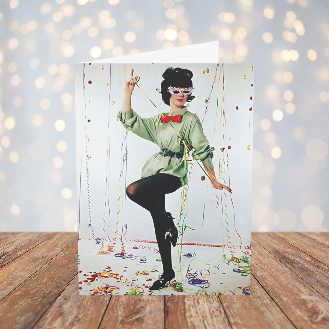 Cute Fun Funky Vintage Style Greeting Cards, Blank Cards, Set of Cards ...