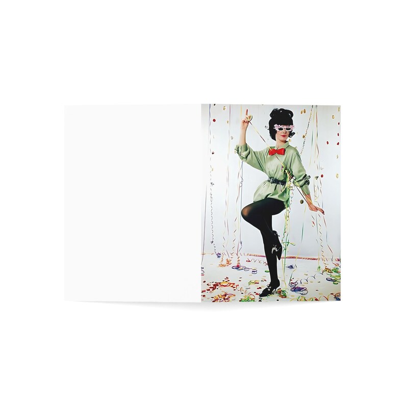 Cute Fun Funky Vintage Style Greeting Cards, Blank Cards, Set of Cards ...