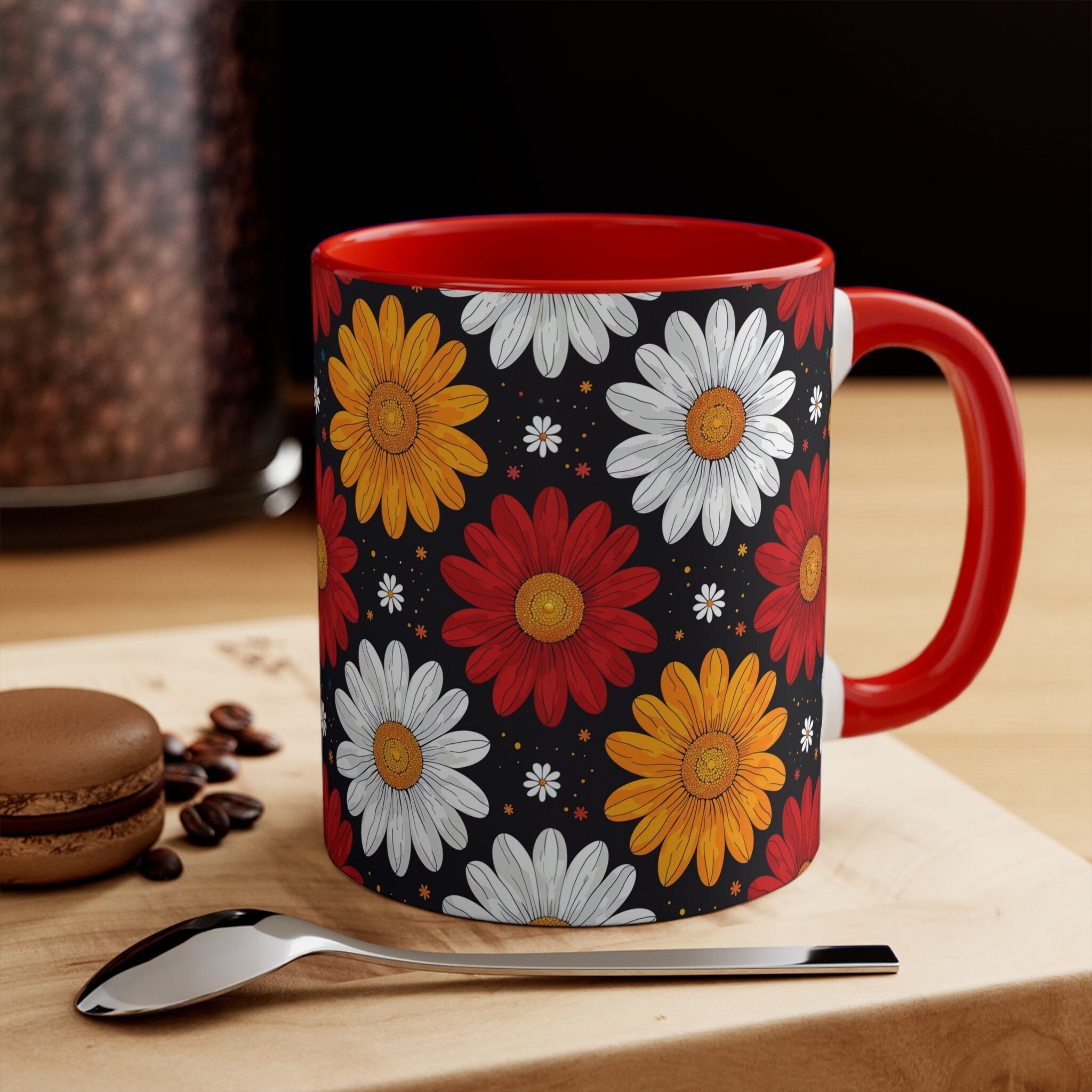 Premium Quality Flowers Tea Coffee Mug | ORCA Coating | 11oz - Etsy