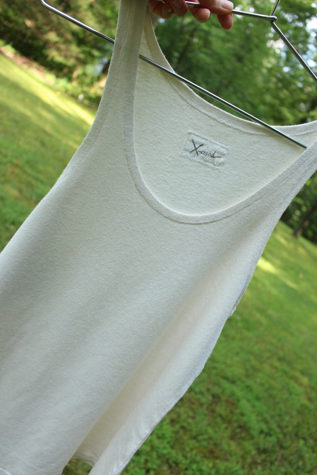 Hemp Tank Top / Singlet / Undershirt / Summer Strap Shirt Snug Fit ...
