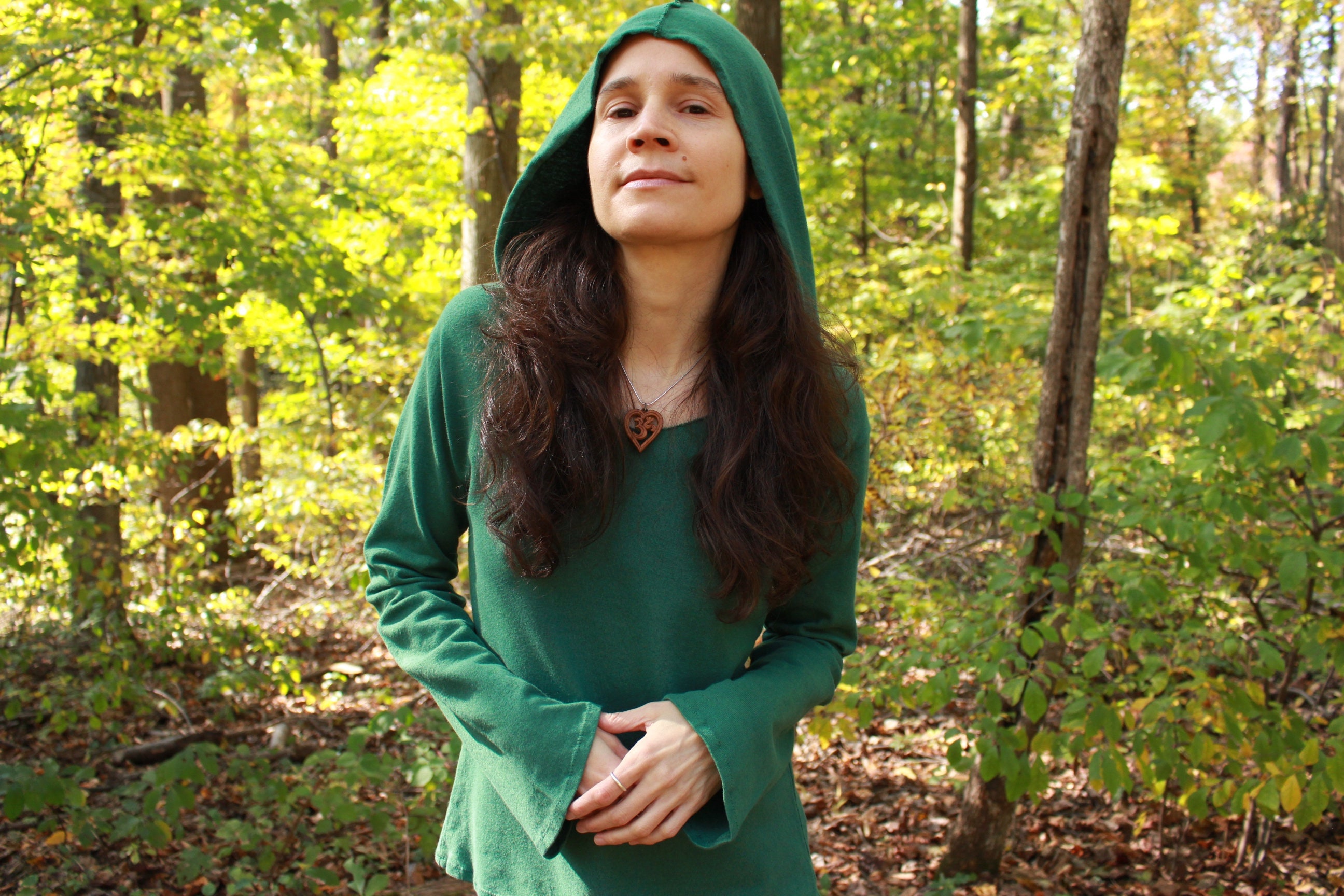 Womens Hemp Clothing Goddess / Elf / Woodland Fairy Hooded | Etsy