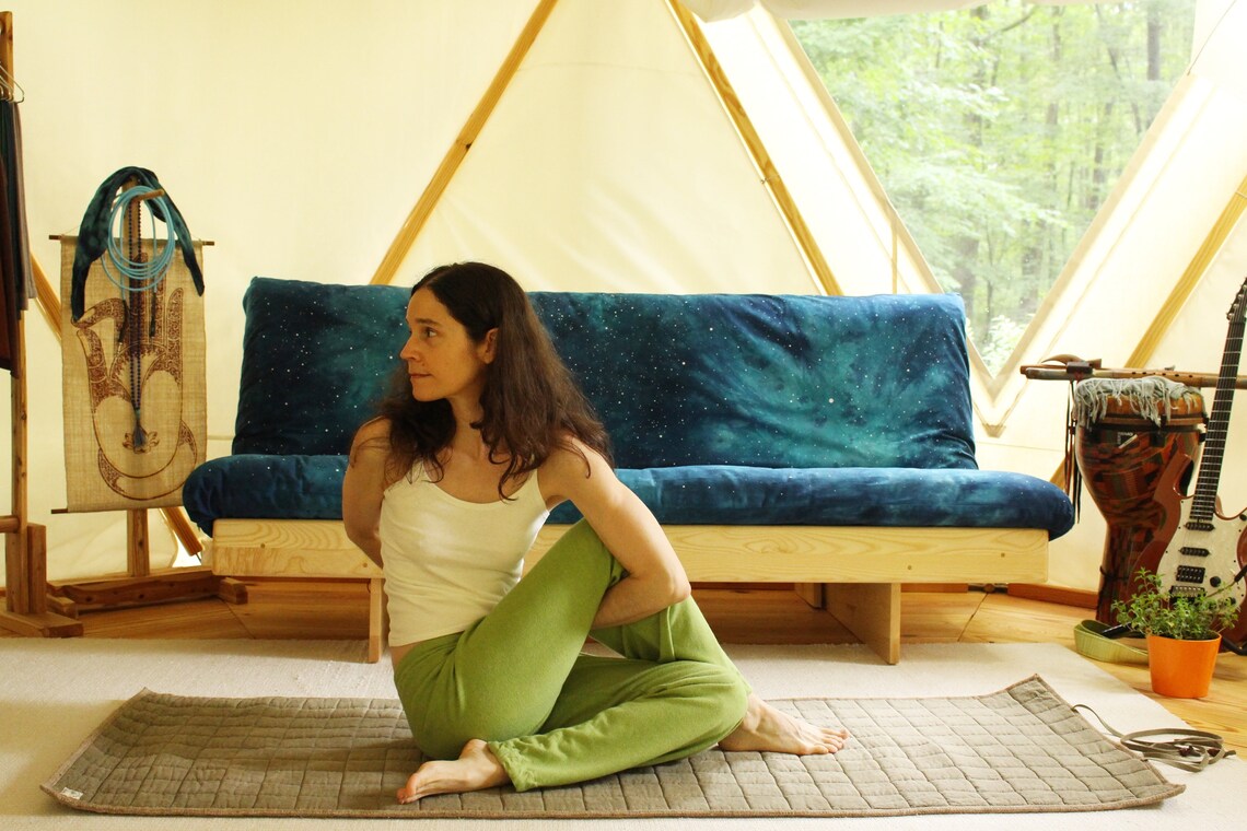 Hemp Pants Drawstring Waist and Leg Pajama Yoga Tai Chi - Etsy