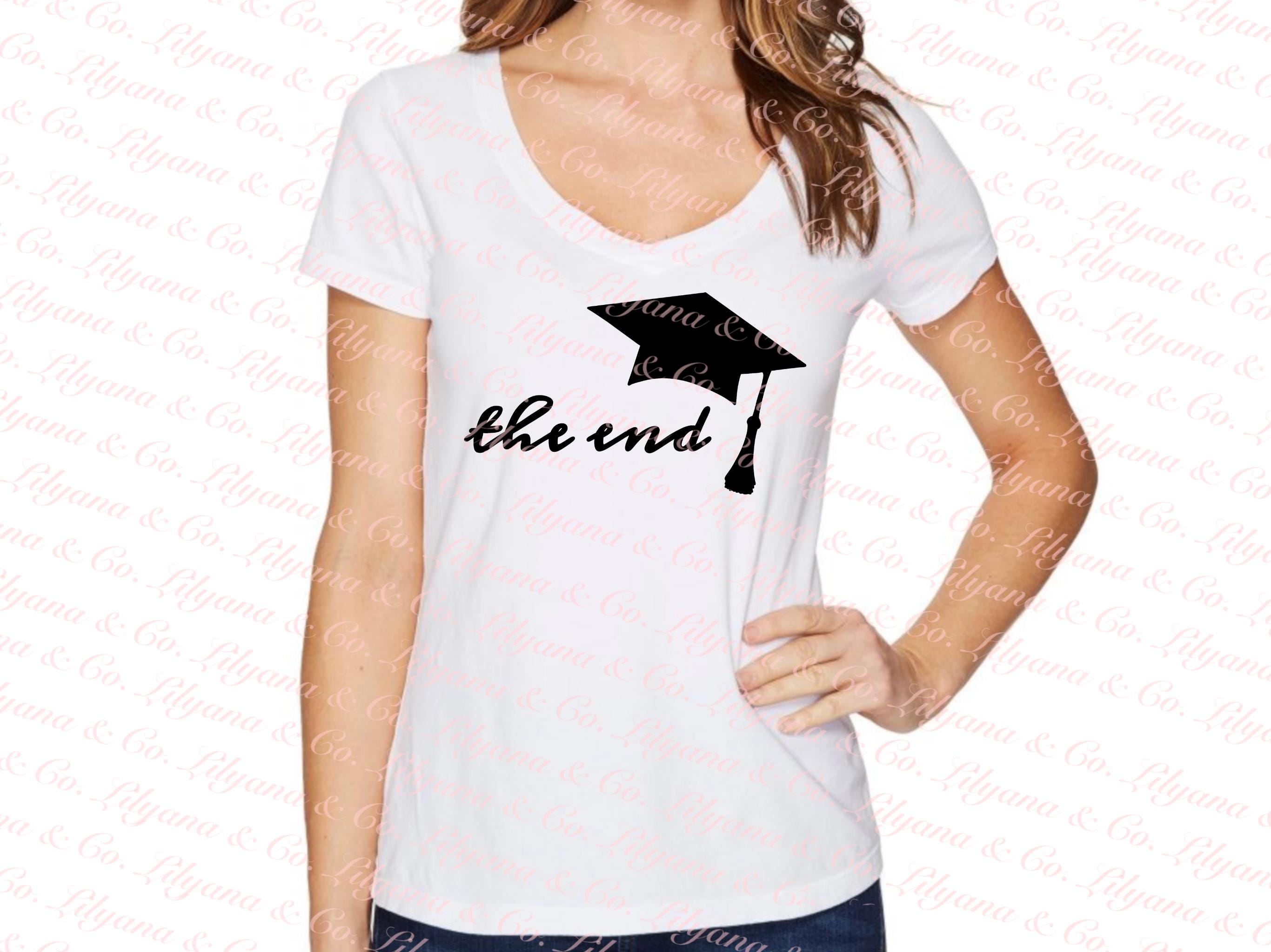 The End, Senior, Graduation Cap, Grad, Senior Year, Class of 2025, PNG ...