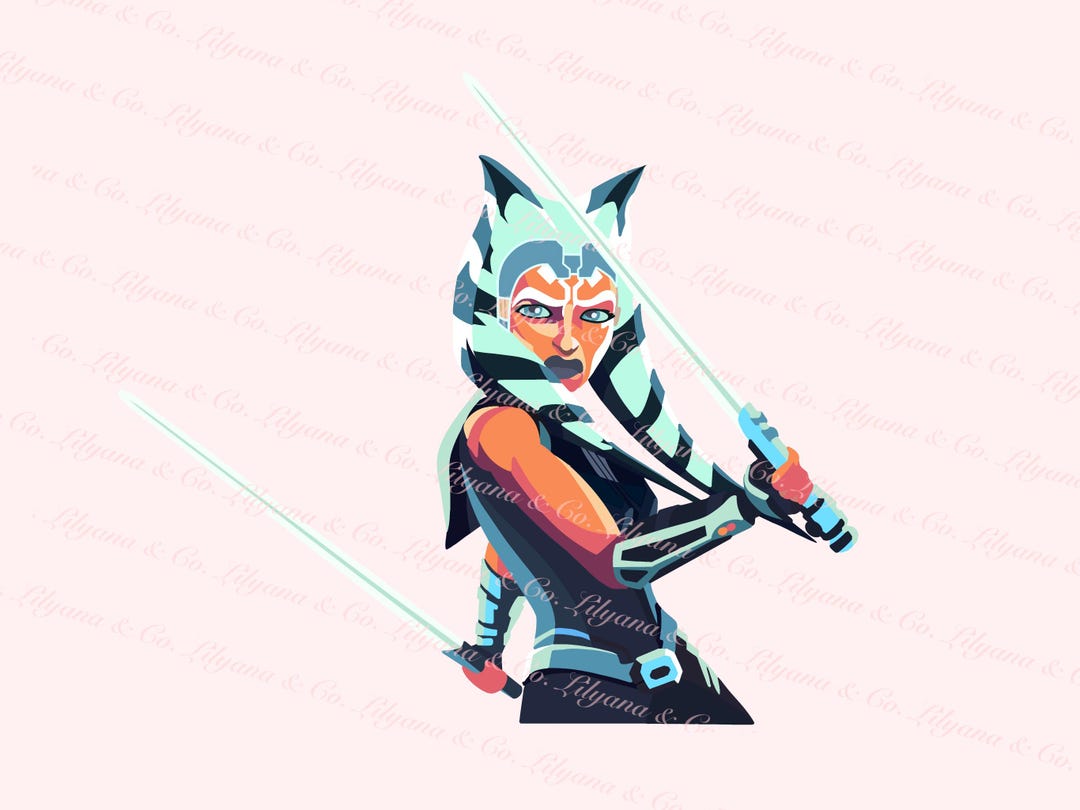 Star Wars, Clone Wars, Ahsoka Tano, Snips, PNG, PDF, Digital Download ...