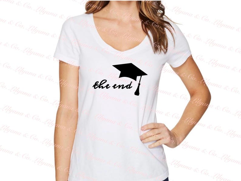 The End, Senior, Graduation Cap, Grad, Senior Year, Class of 2025, PNG ...