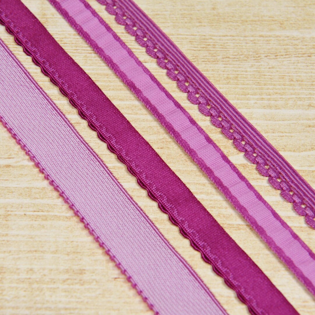 Valentine Blush Elastic and Casing Kit - for Bra Making Kits - Etsy