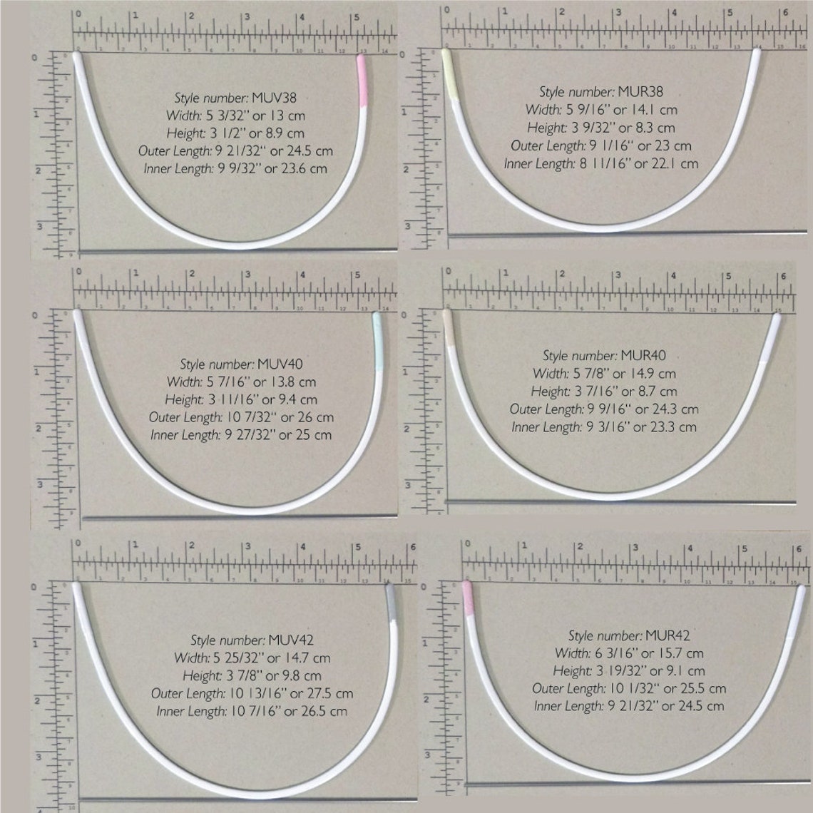 Bra Making Replacement Wire Regular Underwire - Heavy Gauge - See ...