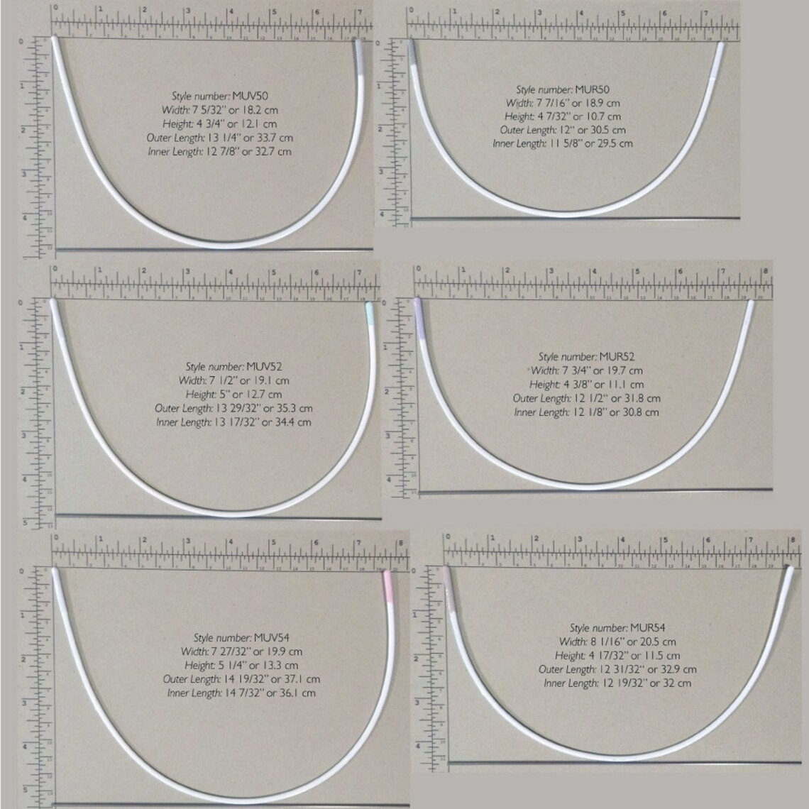 Bra Making Replacement Wire Regular Underwire - Heavy Gauge - See ...