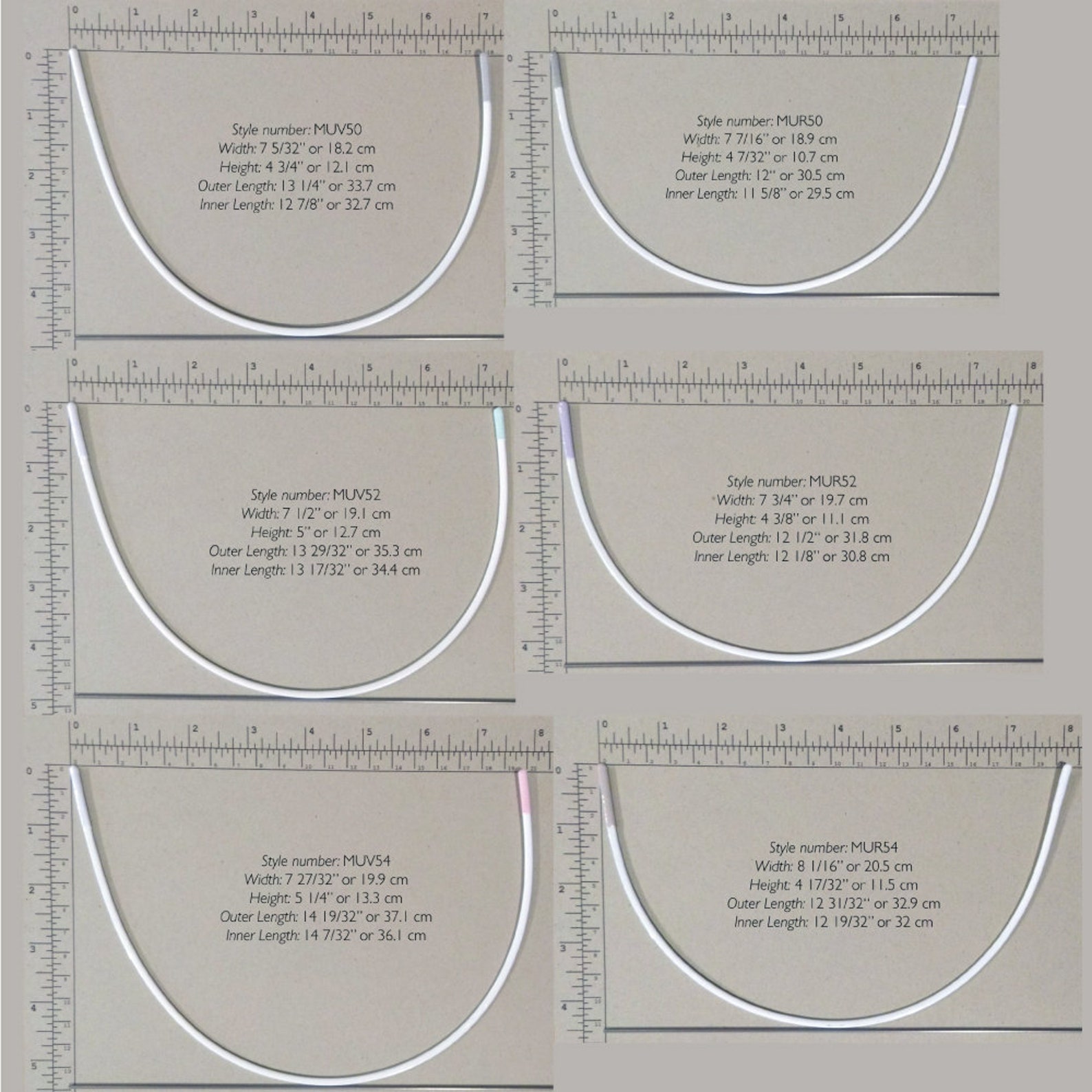 Bra Making Replacement Wire Regular Underwire - Heavy Gauge - See ...