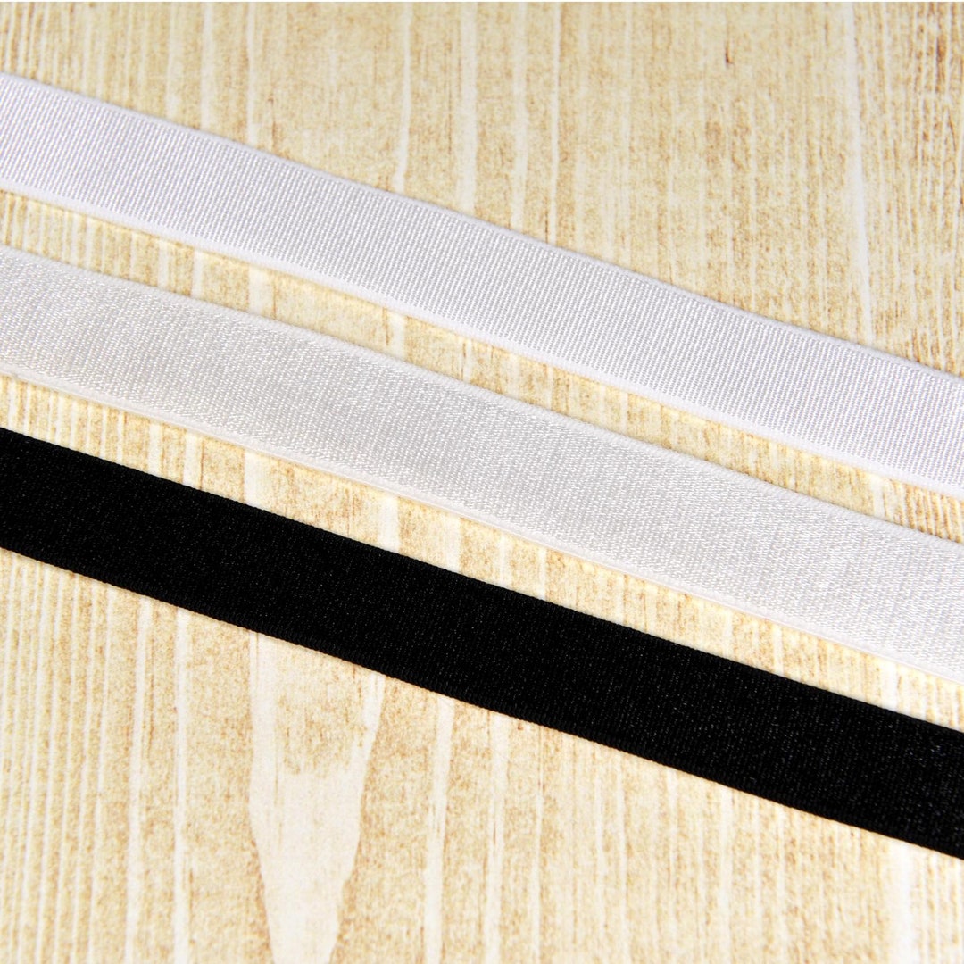 Bra Making 5/8" or 15mm Brushed Back Strap Elastic - 5 Yards - Choose ...