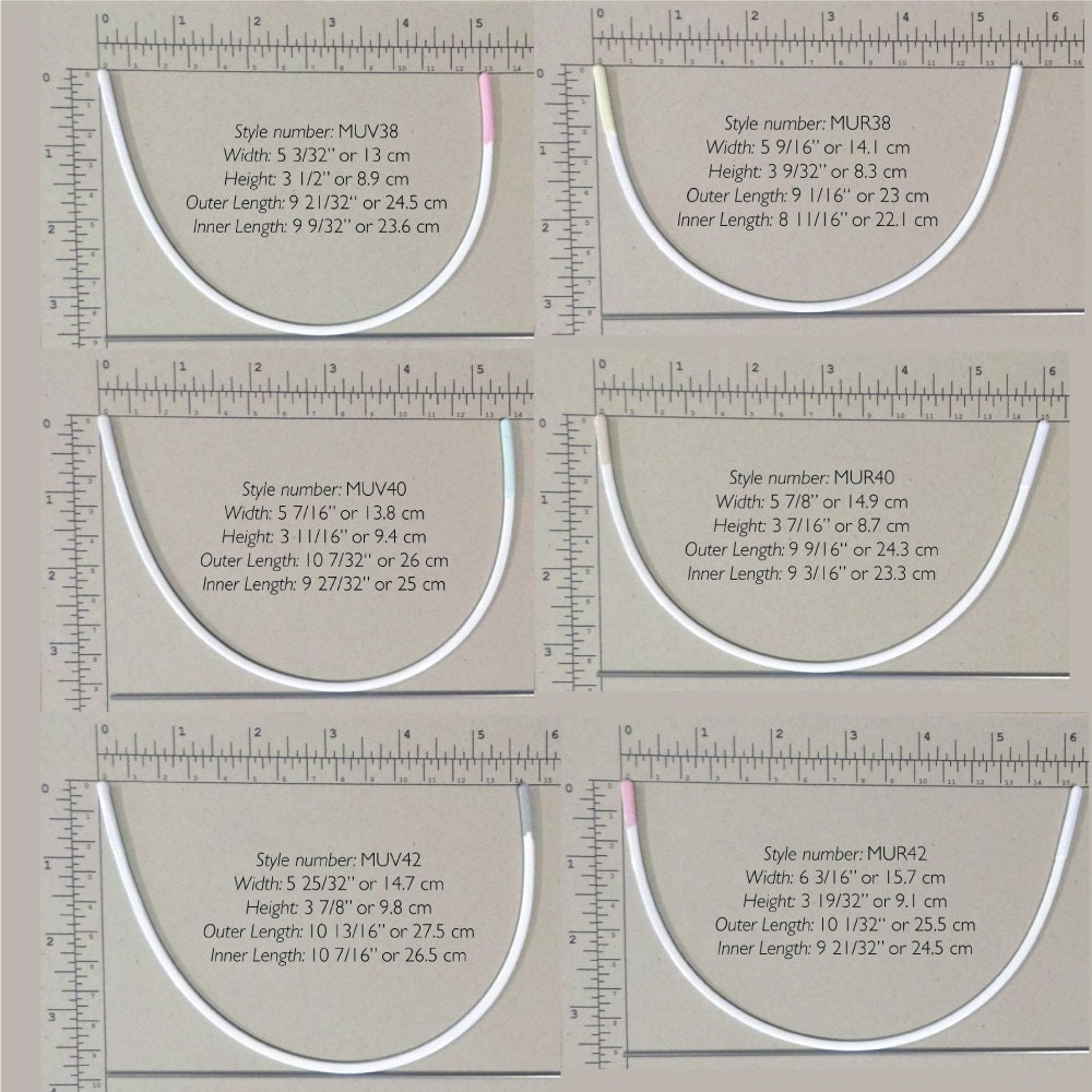 Vertical Bra Making Replacement Wire/underwire - Heavy Gauge - See ...