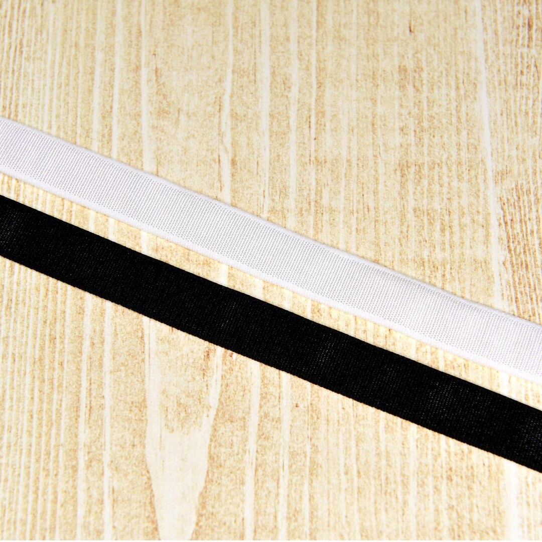 Shiny Strap Elastic 1/2" or 12mm With a Brushed Back for Comfort - 5 ...