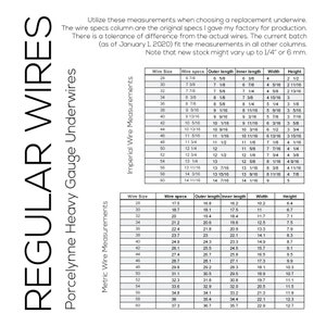 Bra Making Replacement Wire Regular Underwire - Heavy Gauge - See ...