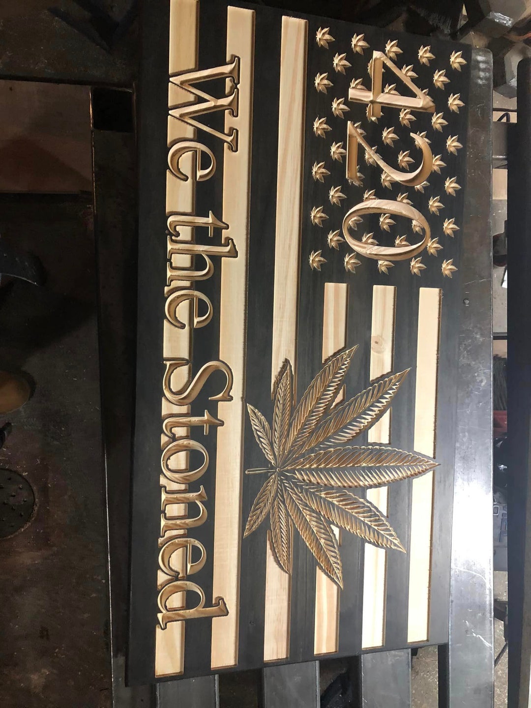 420 Flag SVG File Bundle Cnc - Etsy