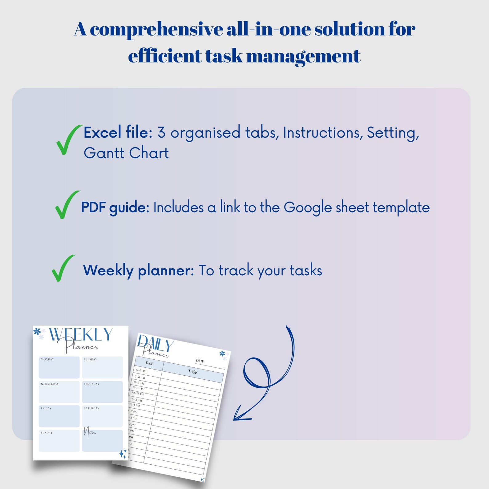 Gantt Chart Project Management Excel, Task To-do List, Project ...