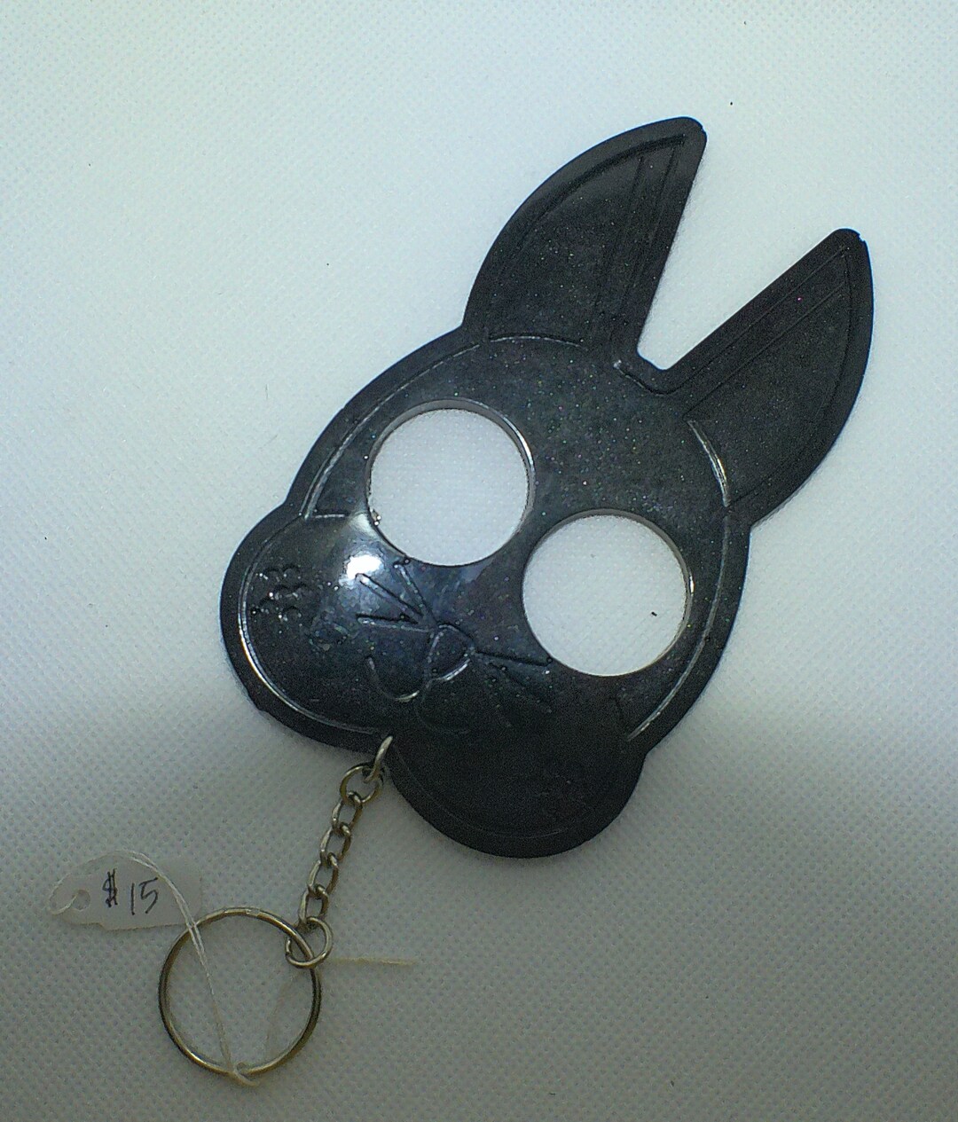 Cute Bunny Keychain - Etsy