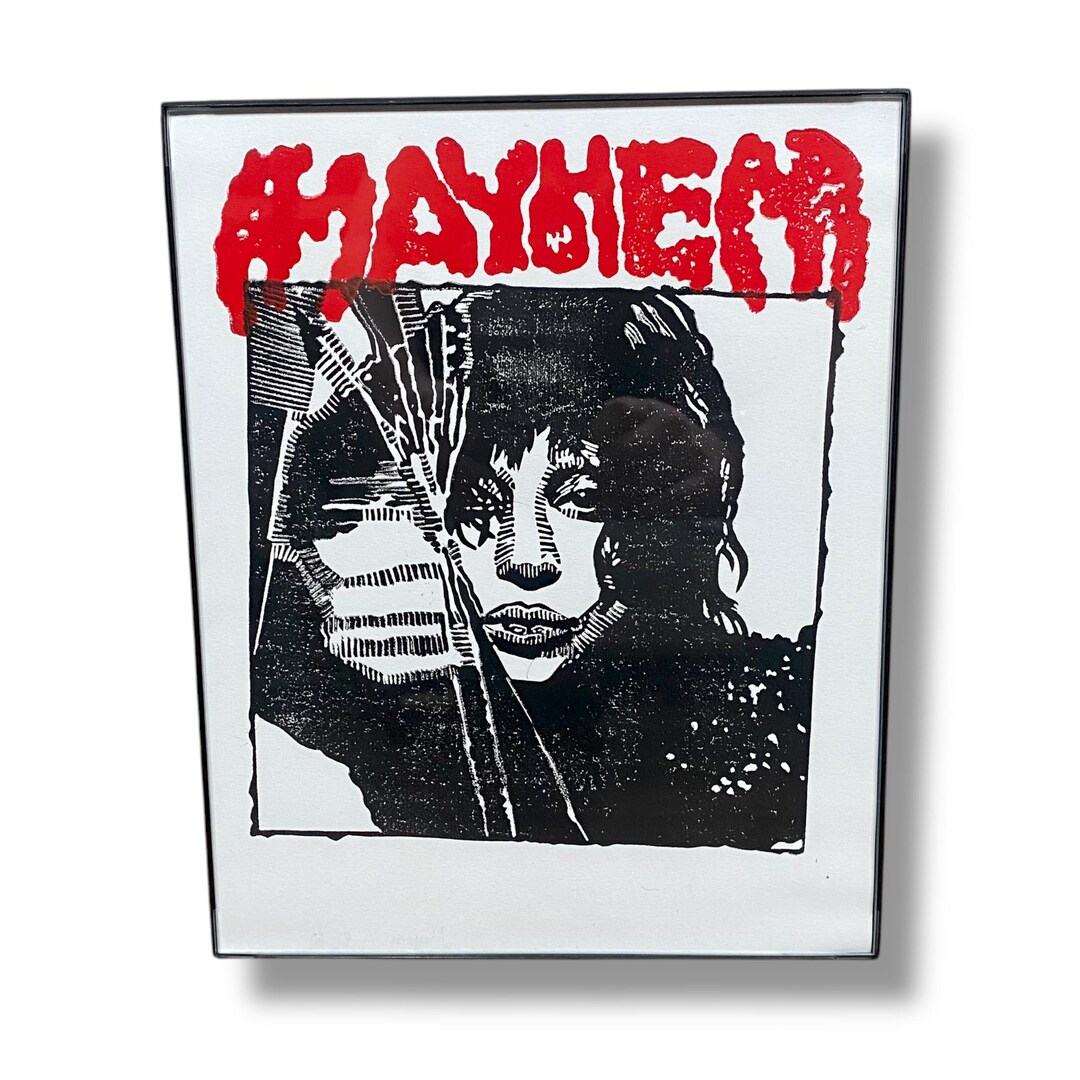 Lady Gaga Mayhem Album Cover Framed Block Print 8x10 - Etsy