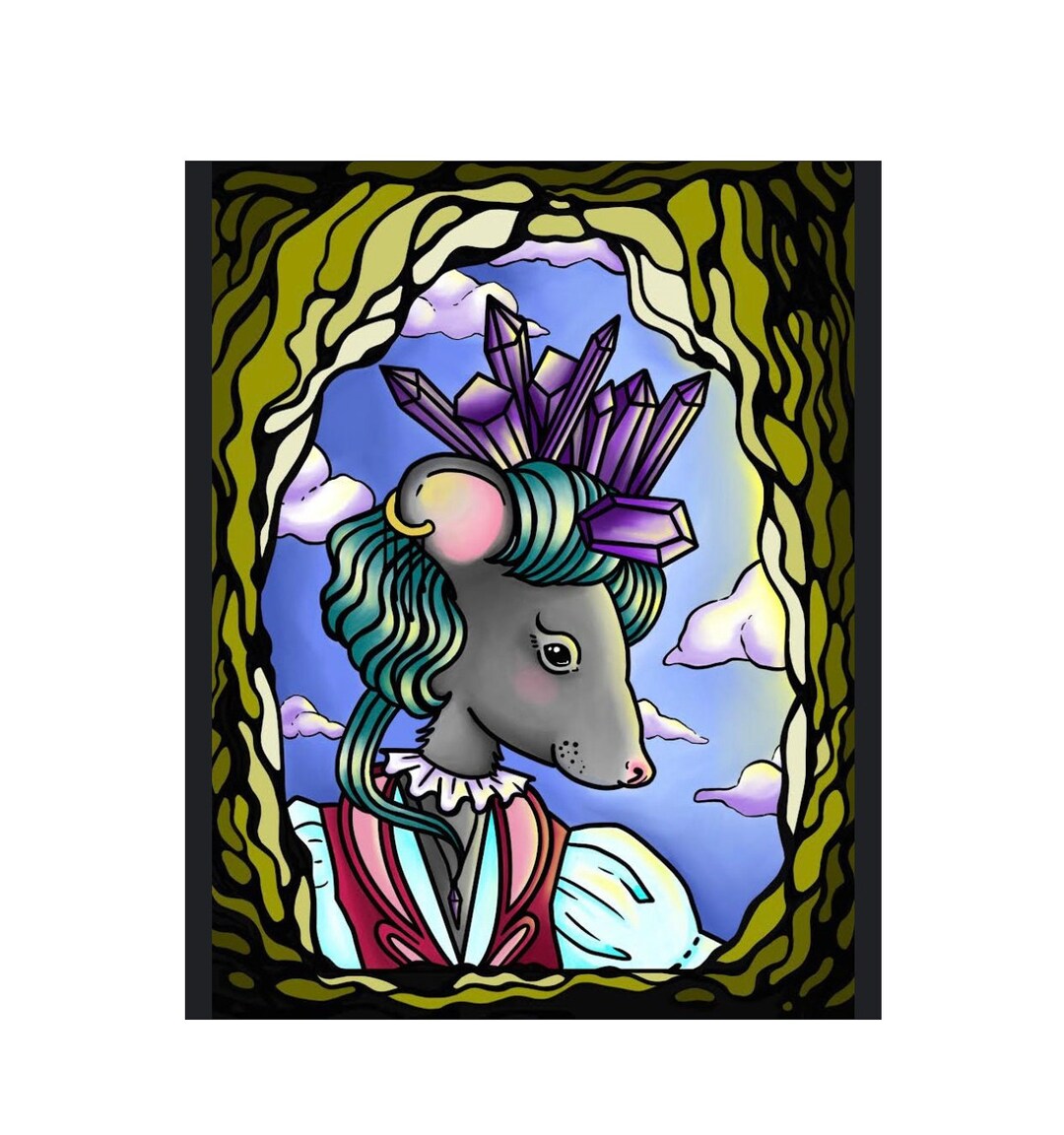The Rat Prince - 11x8.5 Digital Art Print on Medium Weight Paper - Etsy