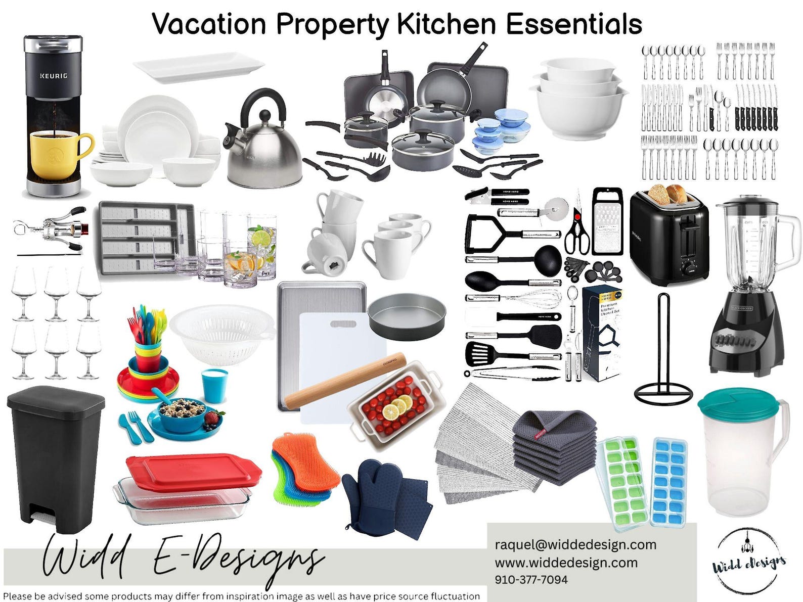 Airbnb/vrbo Interior Design Essentials Board #1 - Etsy