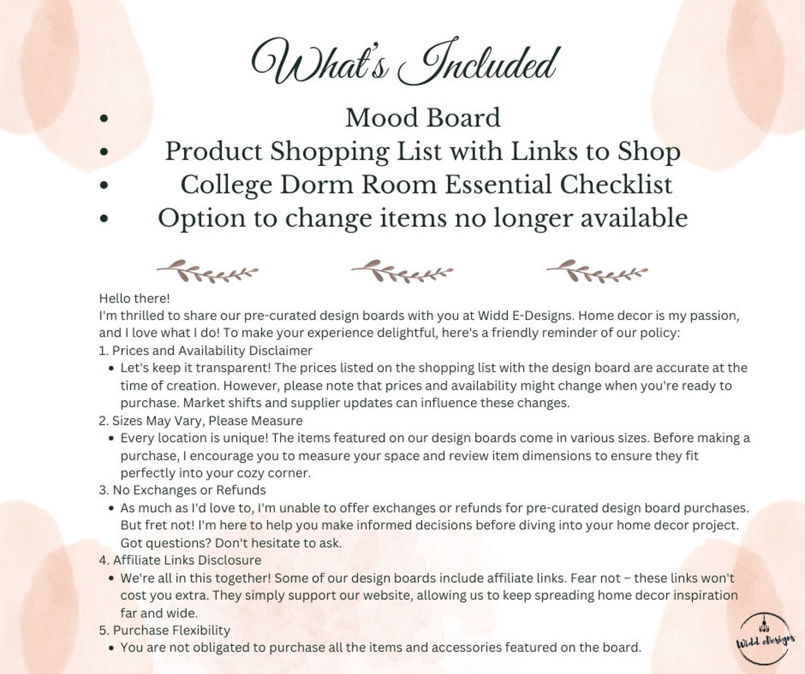 Dorm Room Ready Mood Board - Etsy