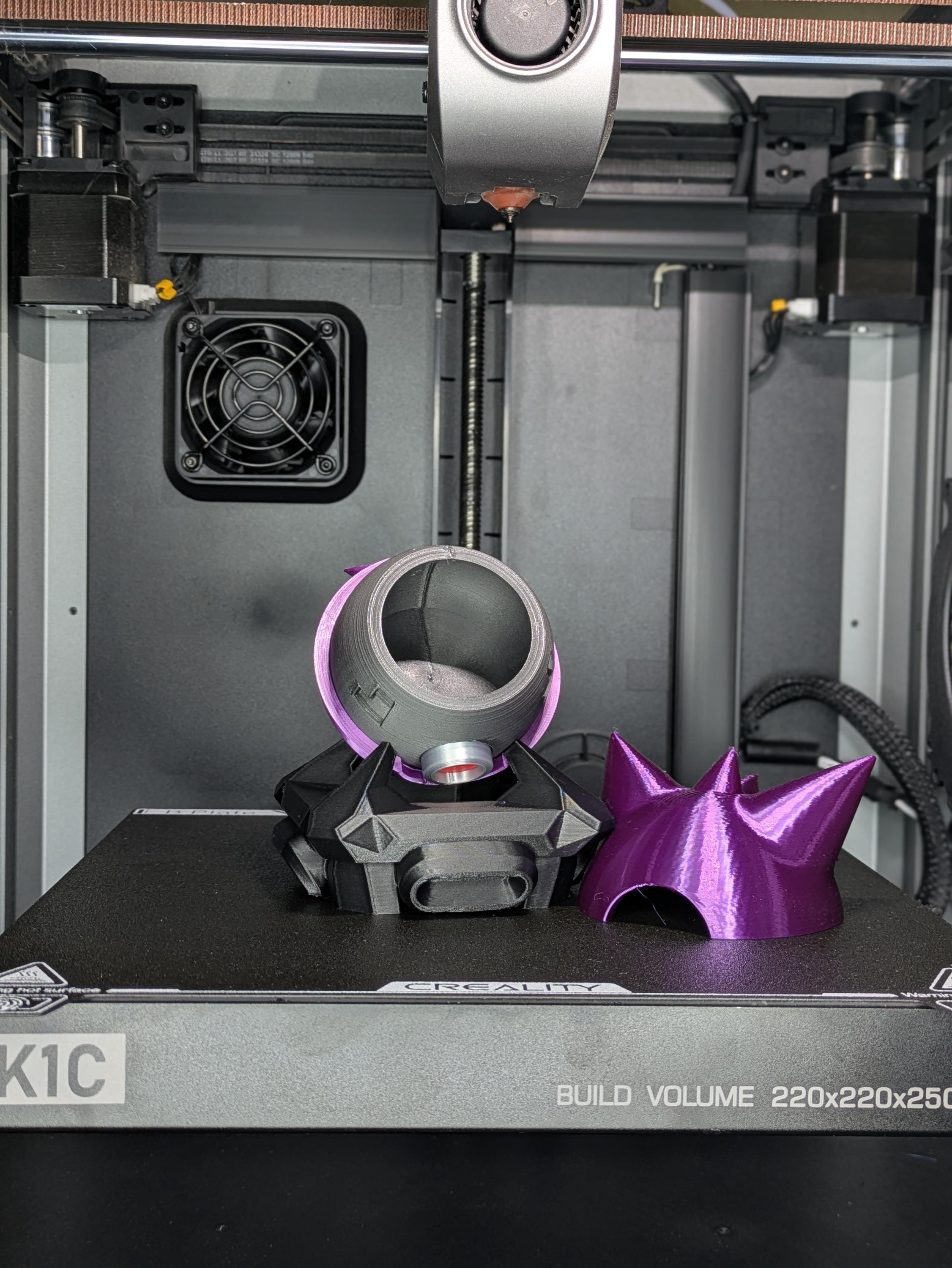 Pokémon 094 Gengar Themed Poke Ball Container 70mm Diameter - Etsy