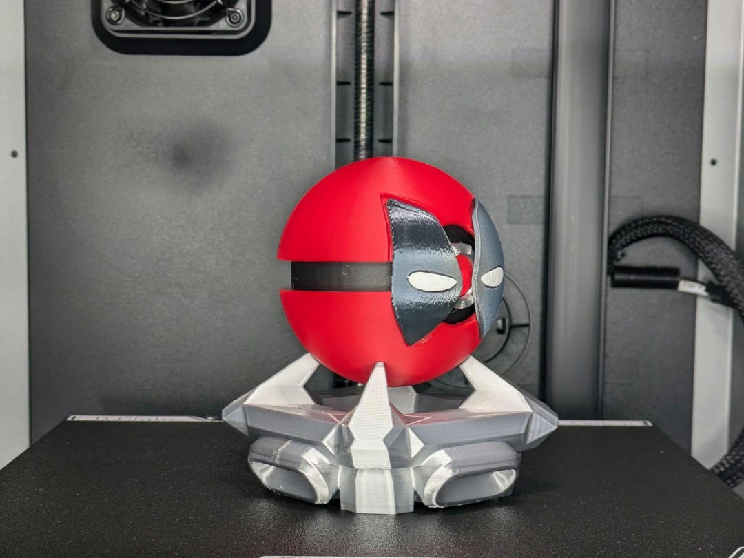 Pokémon Deadpool Themed Poke Ball Container (70mm Diameter) - Etsy