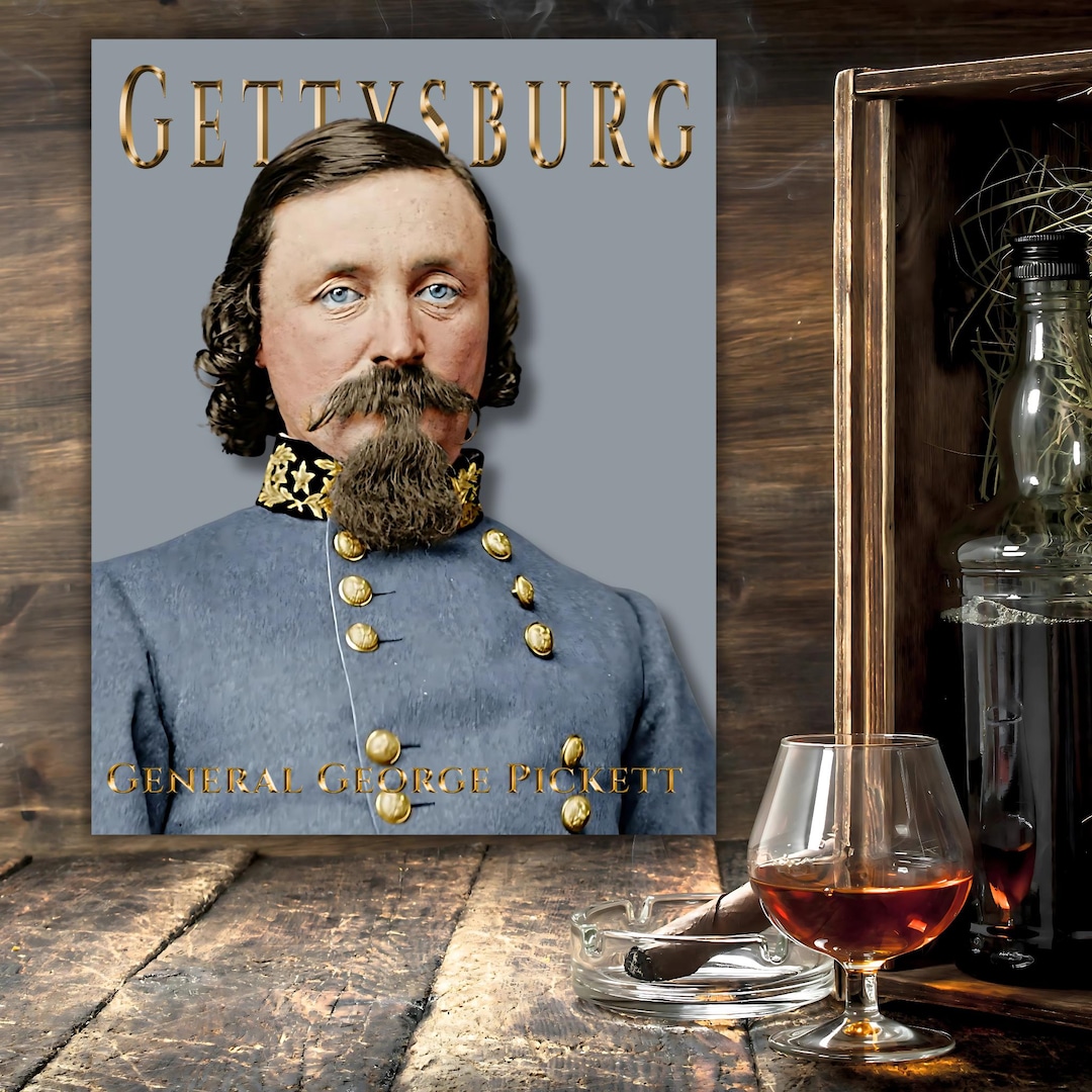 Gettysburg Collection Poster Print: General George Pickett, Historical ...