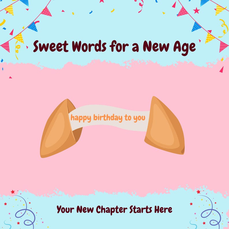 Birthday Fortune Cookie Messages: Printable Joy, Inspiring Affirmations ...
