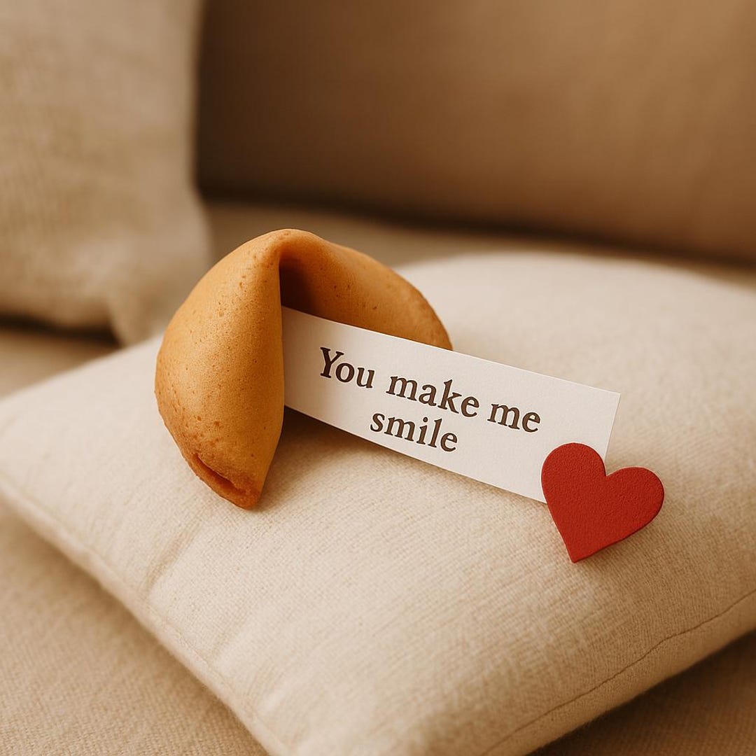 Printable Fortune Cookie Messages: 30 Romantic Notes, DIY Template (PDF ...