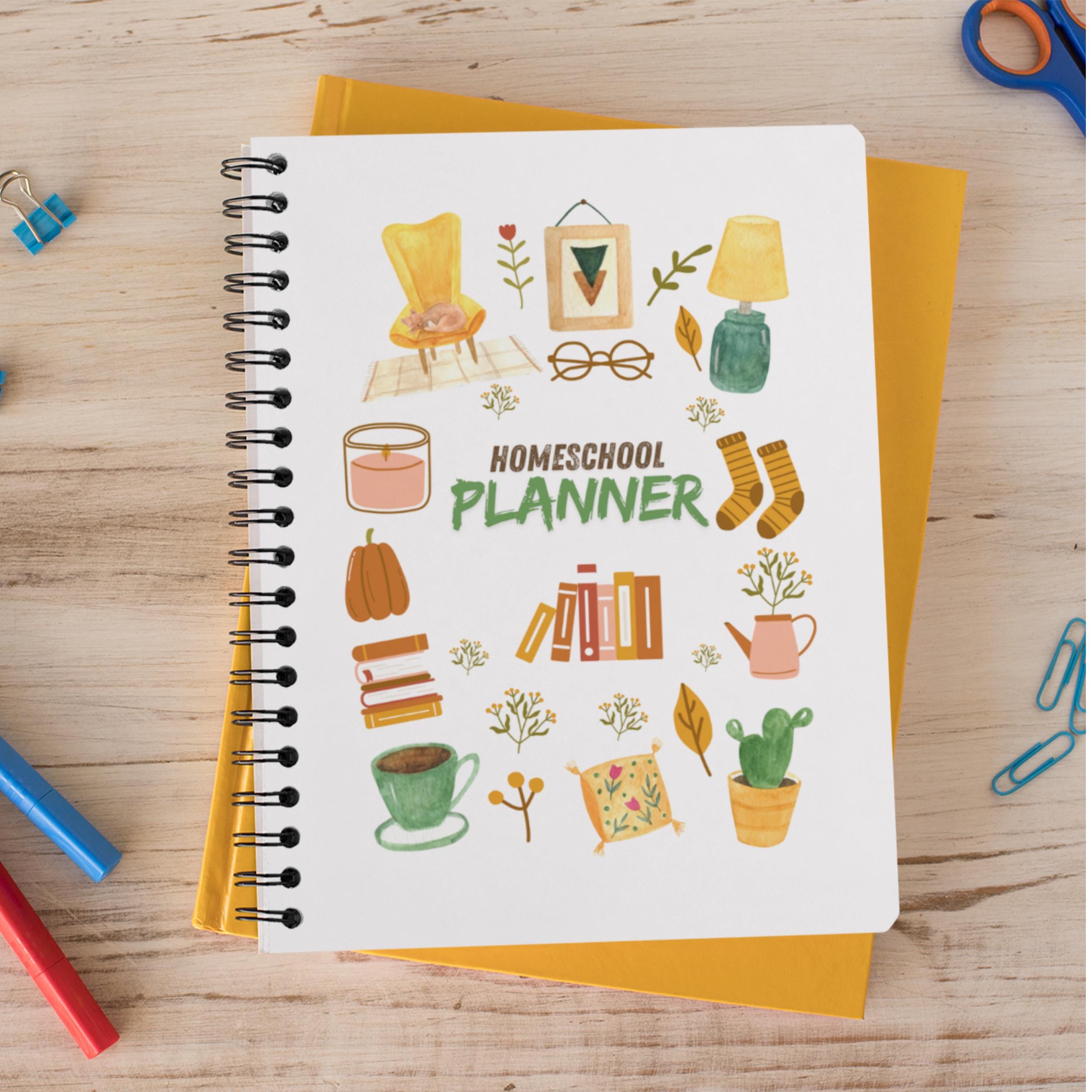 Homeschool Planner Printable Cover Homeschool Planner Front Cover-cozy ...