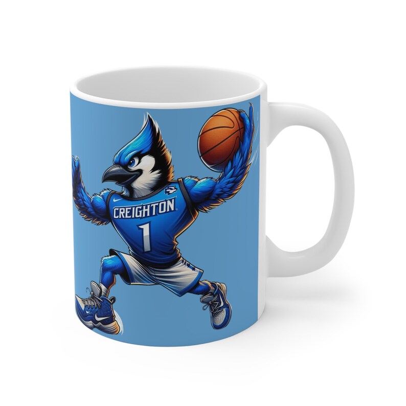 Creighton Bluejays NCAA Basketball Mascot 11oz Mug - Etsy