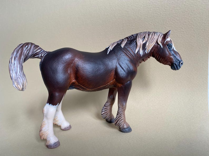 Horse Model Repaint Collecta Schleich Repainted Handpainted Collection ...