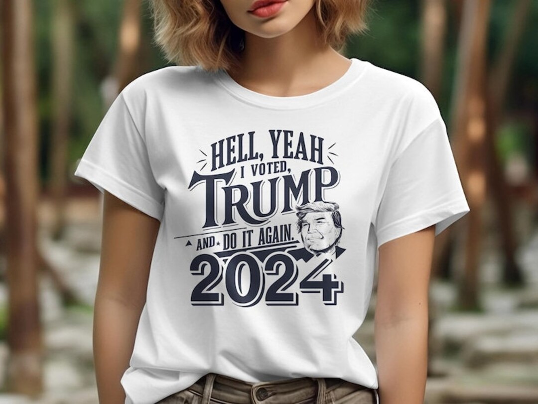 Pro-trump 2024 T-shirt, Patriotic Political Support Tee, Vote Again Campaign Shirt, Unisex Adult ...