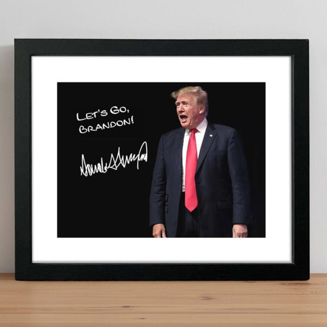 President Donald Trump Photo Picture Frame Poster TH10 891151 - Etsy